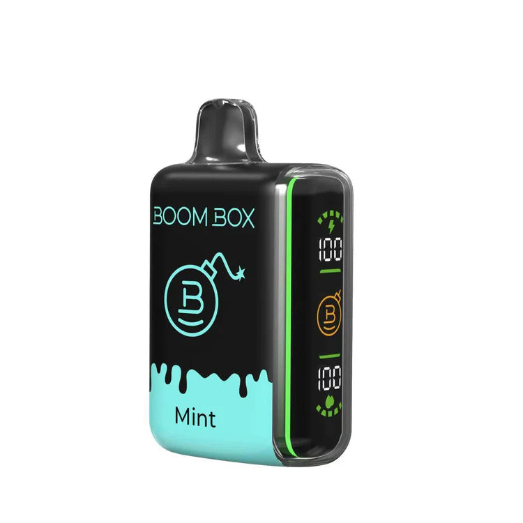 Mint - BOOM Box 25K Disposable | From $39.95 – Futuristic Vapes